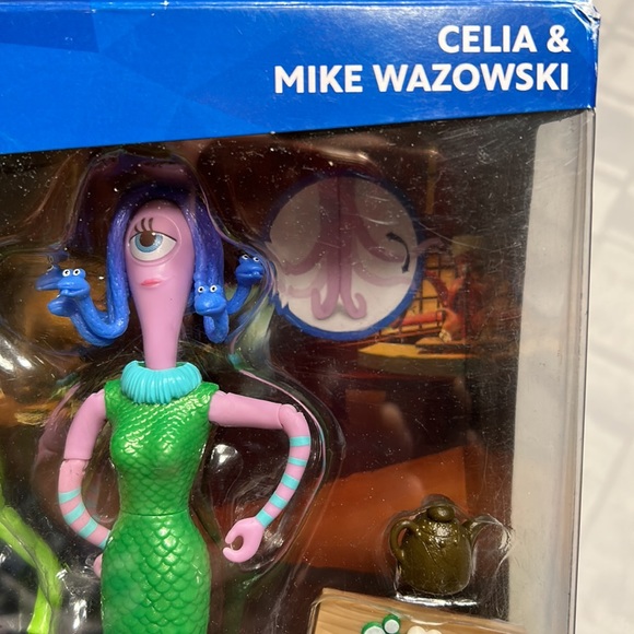 Disney | Toys | Nwt Pixar Celia Mike Wazowski Monster Inc Characters ...
